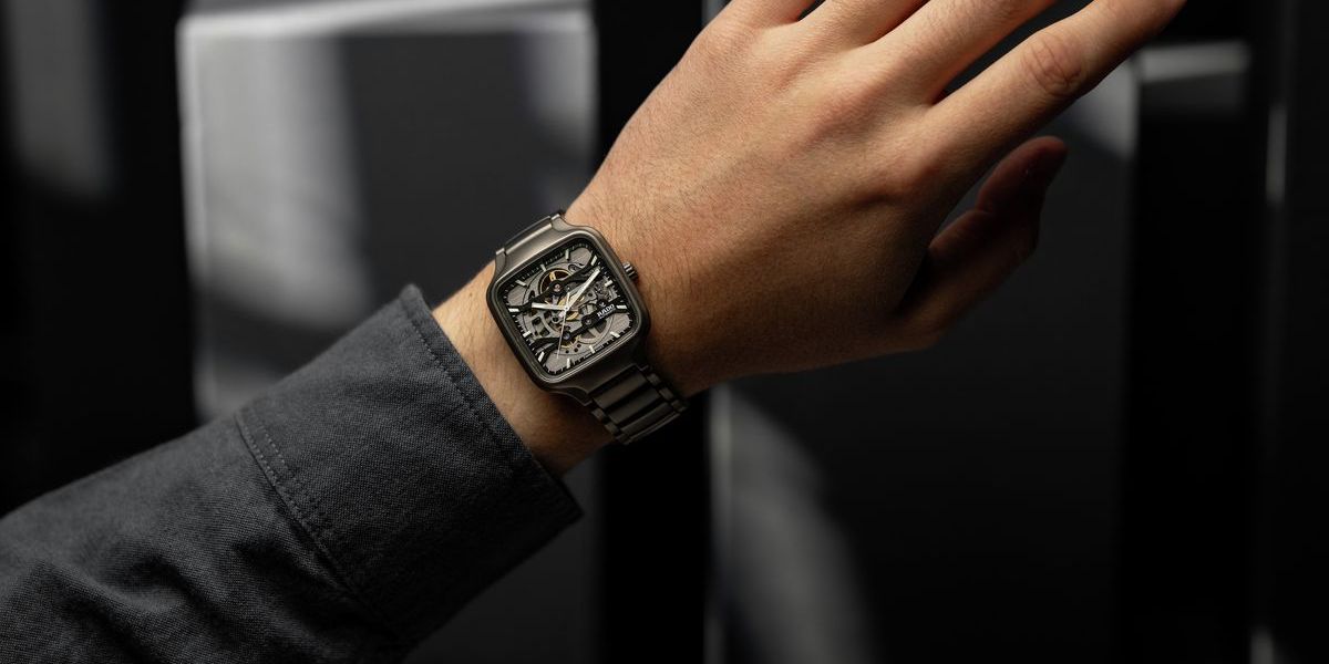Rado True Square Skeleton - maskuline Hightech-Keramik | Shots Magazin